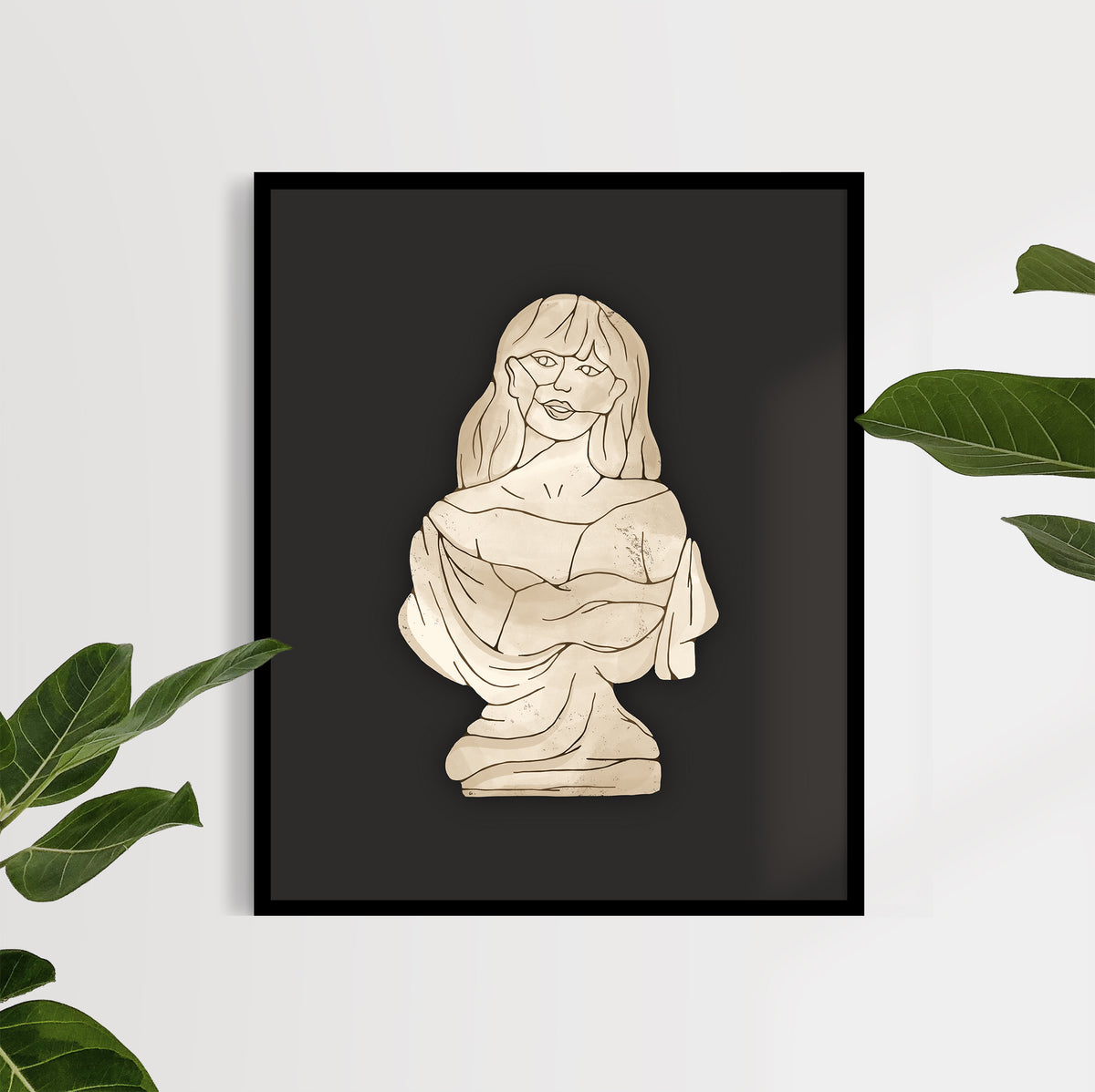 Even Statues Crumble - Physical Print – ekelleydesign