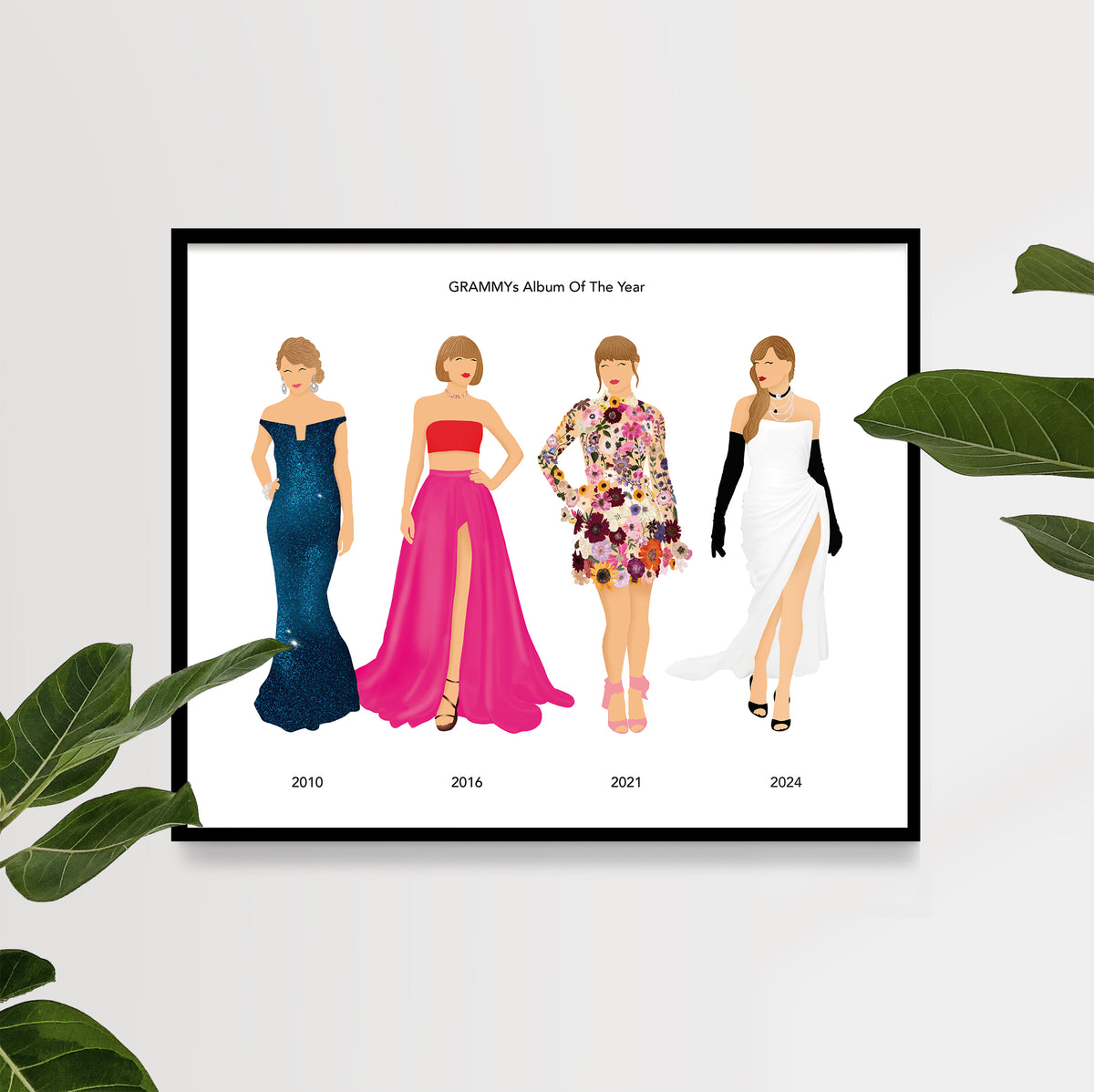 AOTY Dresses (2010, 2016, 2021, 2024) - Physical Print – ekelleydesign