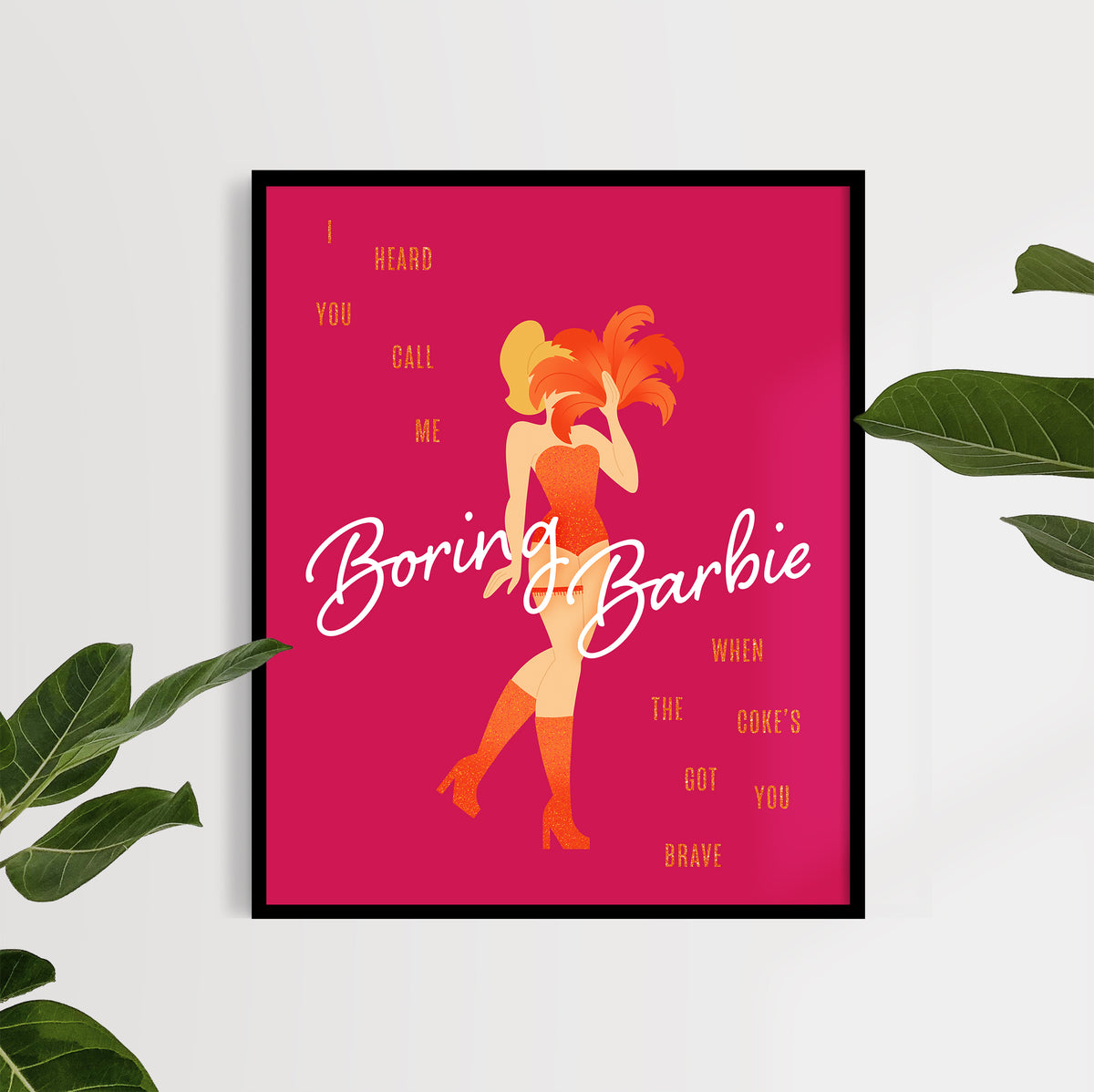 Boring Barbie - Physical Print – ekelleydesign